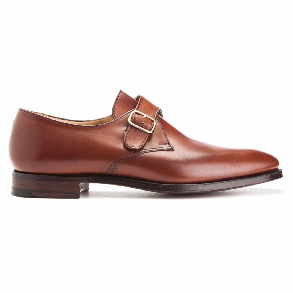 Brown Single Monk Strap – www.koblur.com